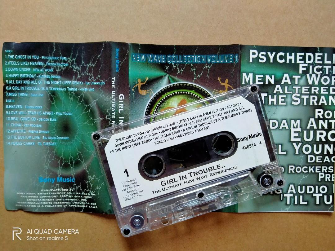 Take ALL / New Wave Cassette Tapes, Hobbies & Toys, Music & Media ...