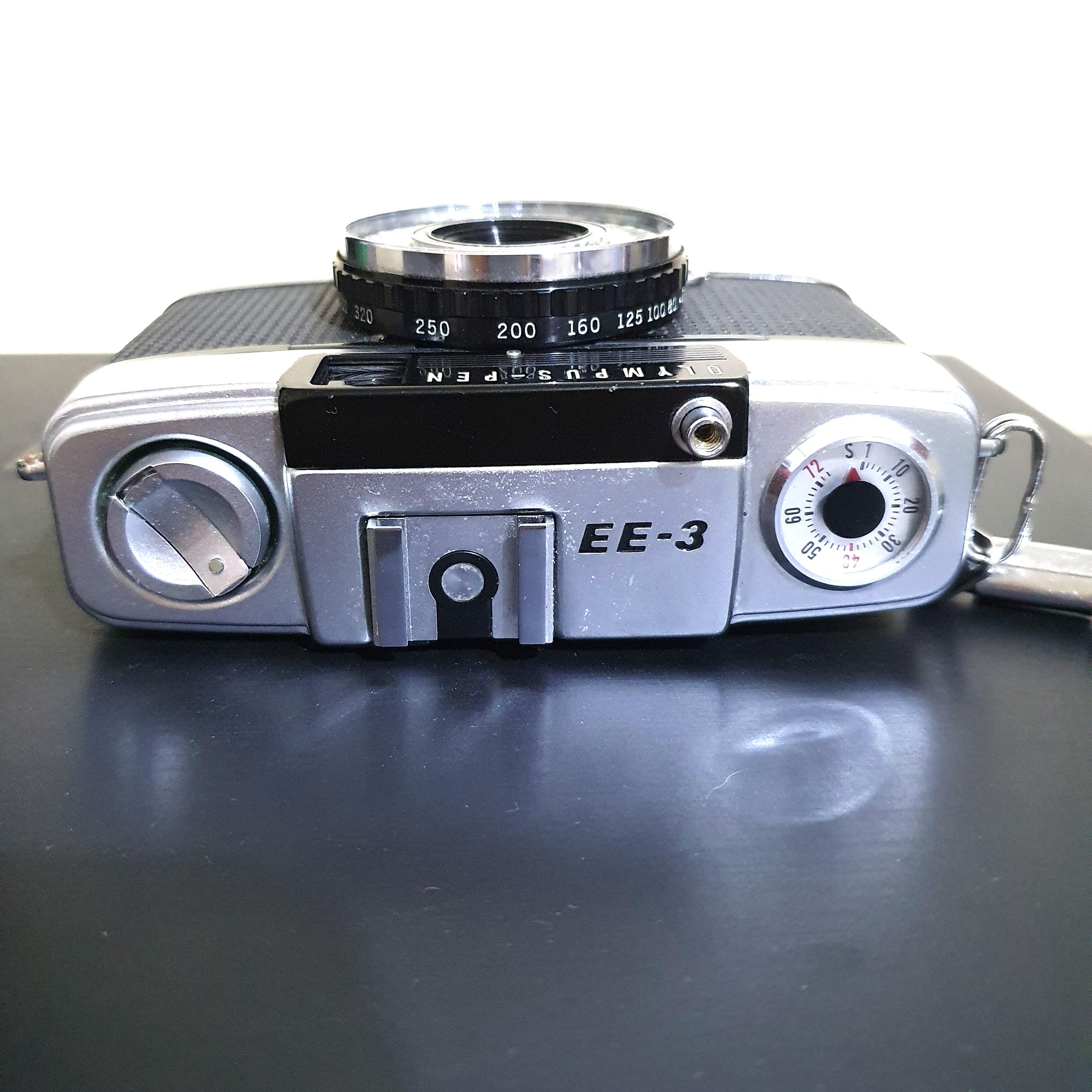 Olympus Pen EE-3 Film Camera, Photography, Cameras on Carousell