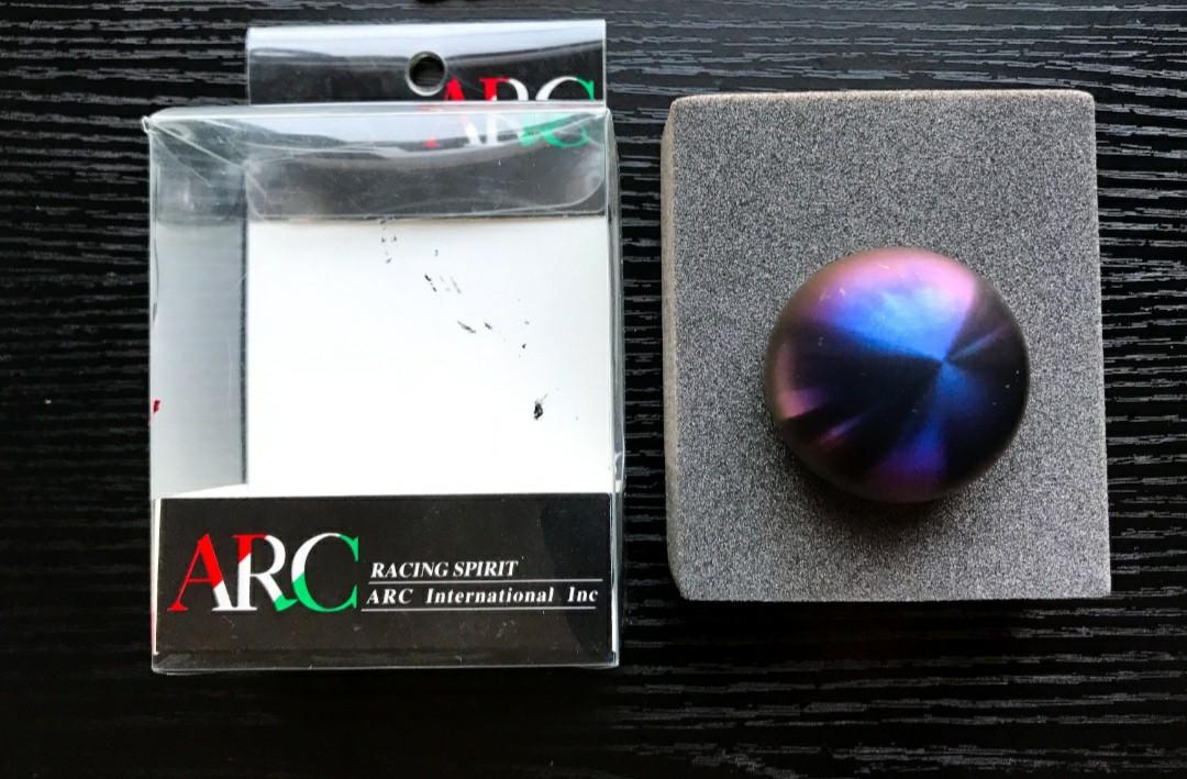 Original ARC weighted Titanium Shift Knob (Manual), Car Accessories ...
