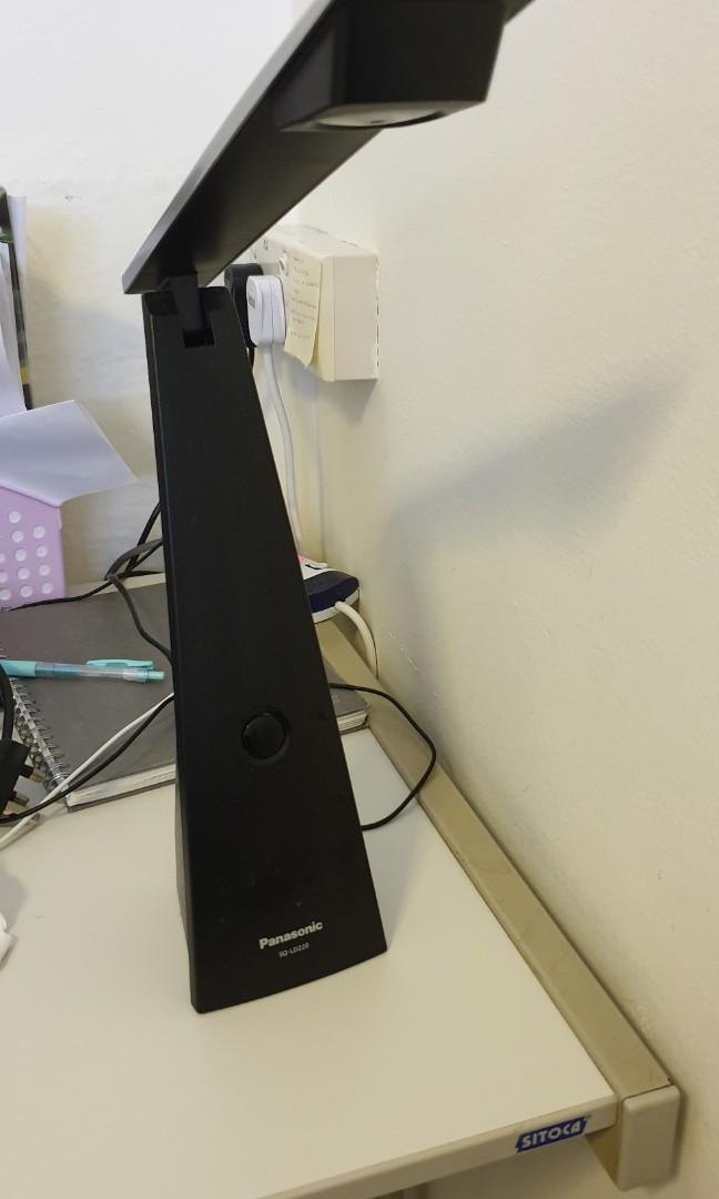 Panasonic LED table lamp SQ- LD220, Furniture & Home Living, Lighting ...