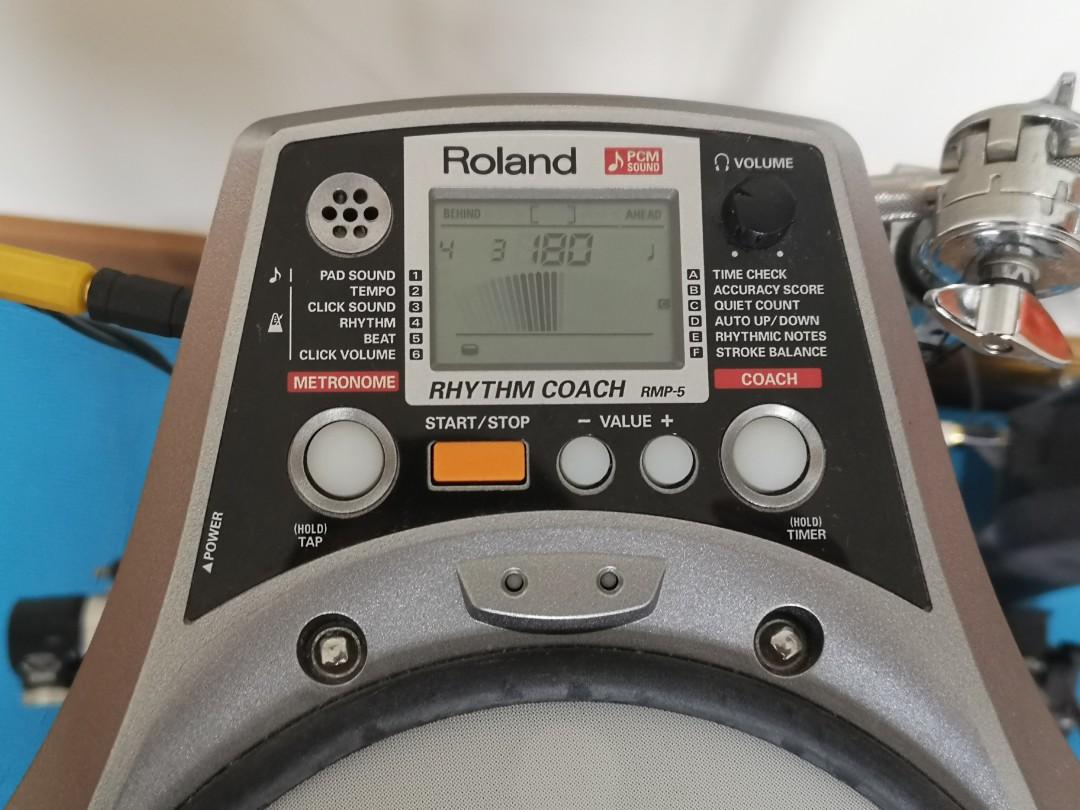 Pls read desc...(PRE-LOVED) Full set of Roland digital drum practice ...