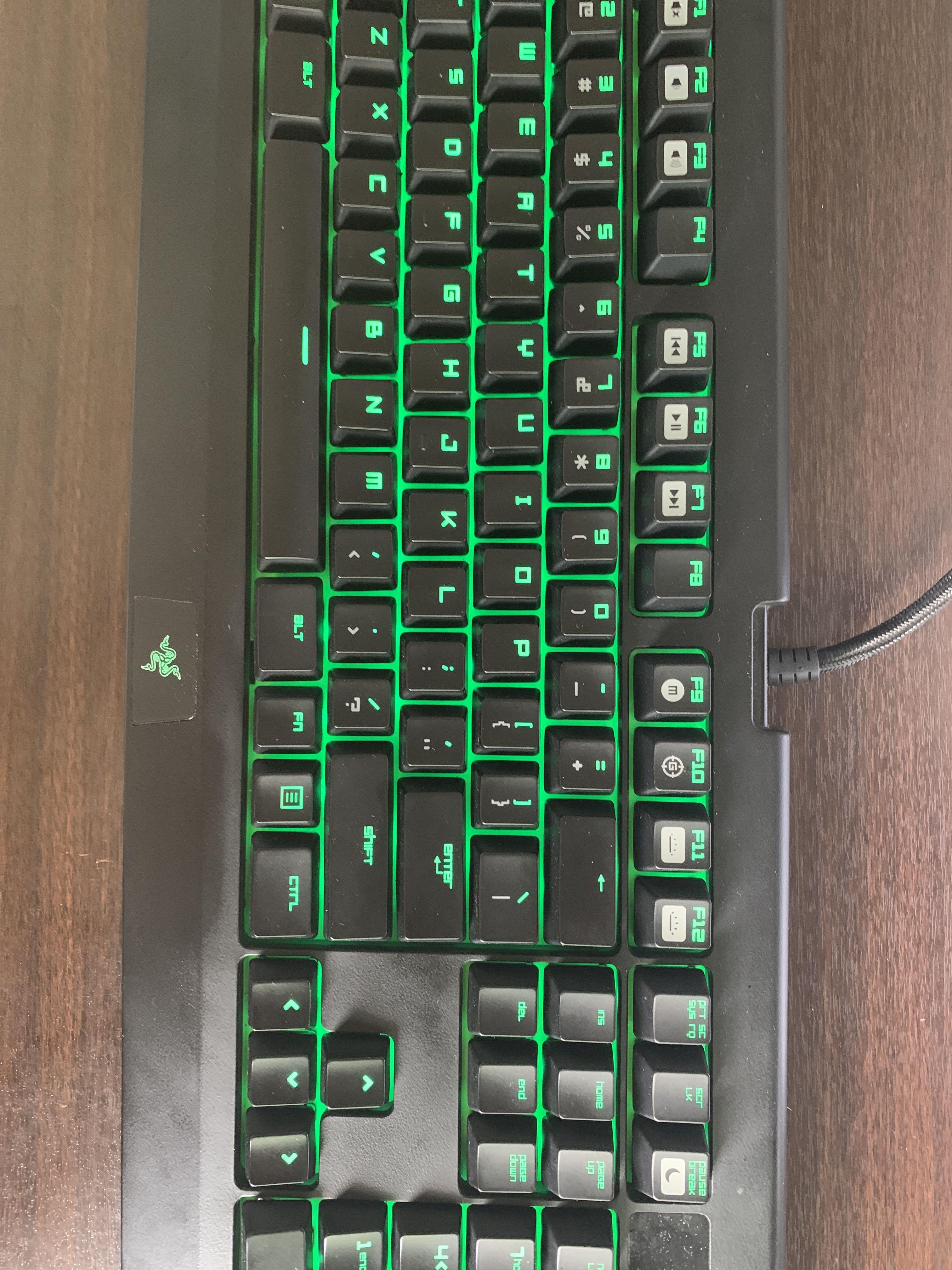 Razer Mechanical Gaming Keyboard, Computers & Tech, Parts & Accessories ...