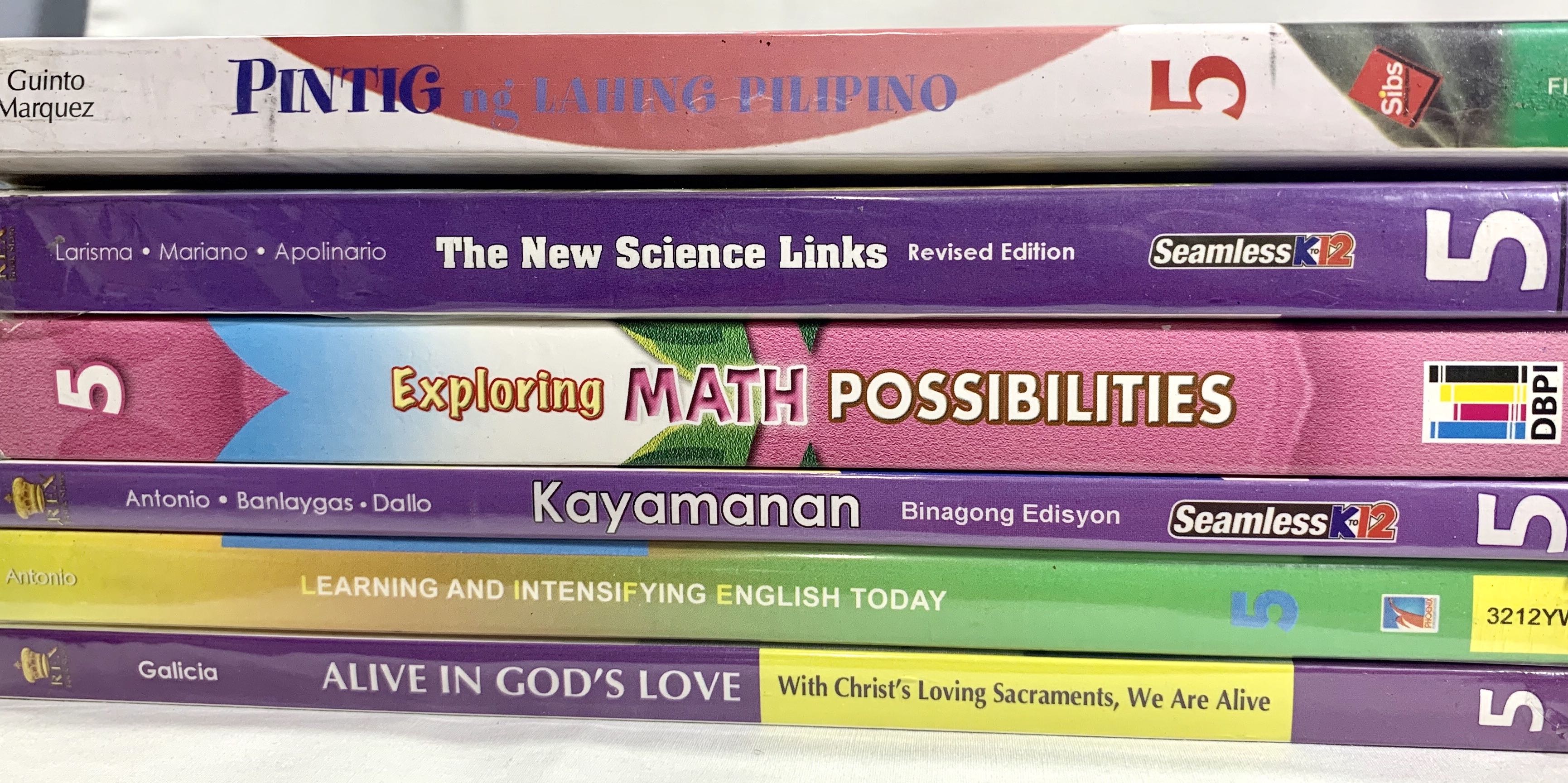 Set of Grade 5 Books, Hobbies & Toys, Books & Magazines, Assessment ...