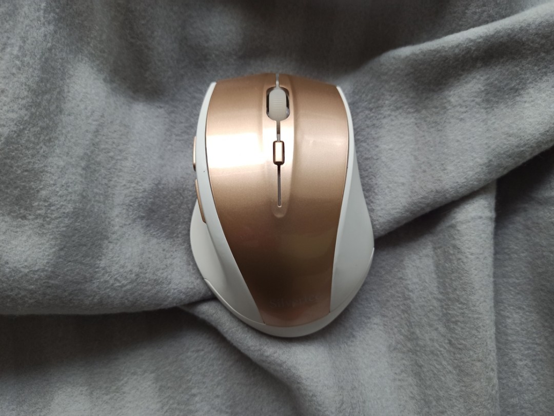 Silvertec Ergonomic Wireless Mouse Gold 5 Buttons, Computers & Tech ...