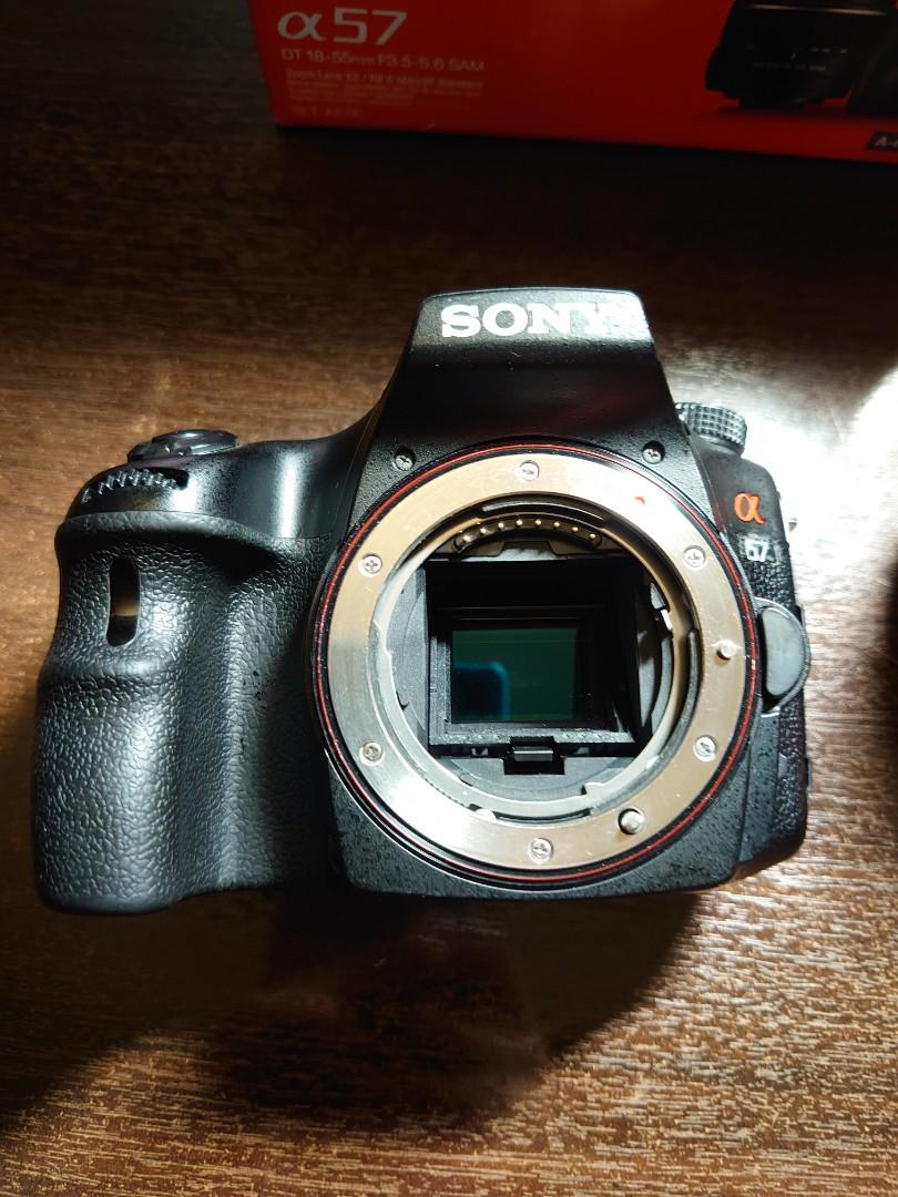 Sony A57 18-55mm, Photography, Cameras on Carousell