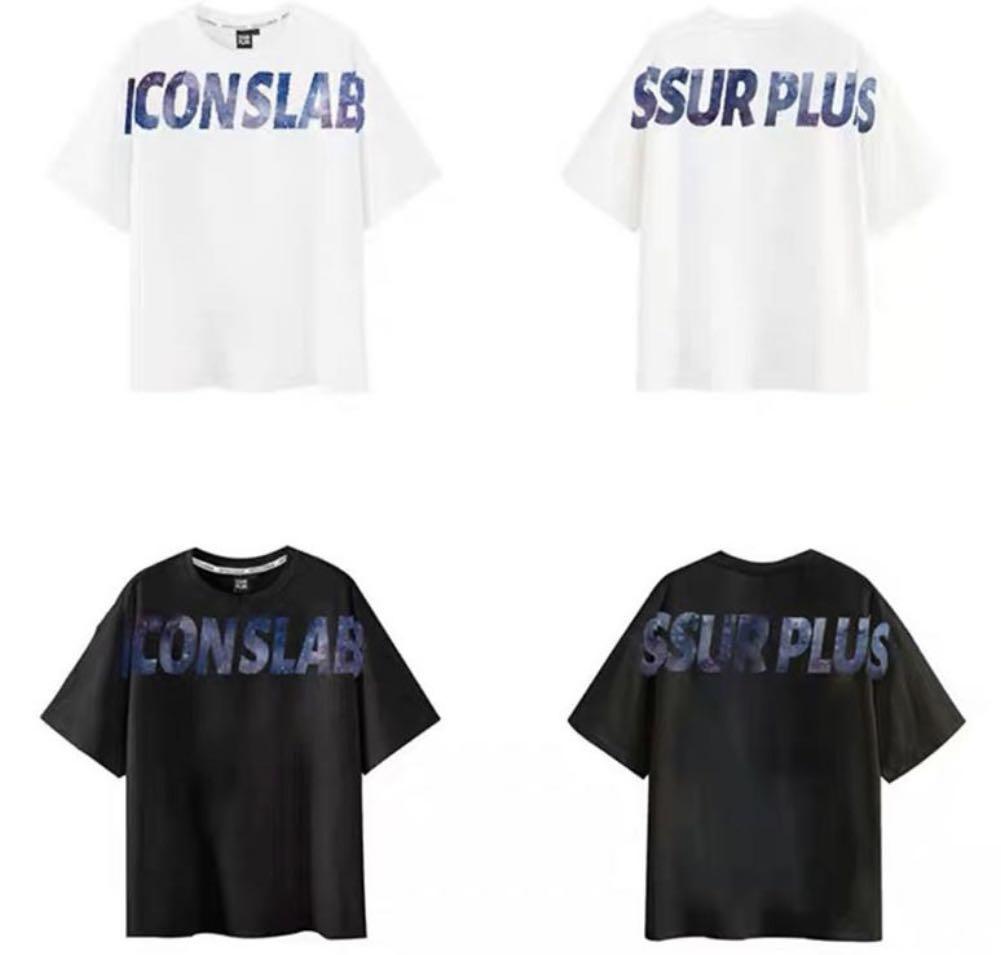 SSUR PLUS X ICONSLAB GALAXY WORDING TEE, UNISEX, Men's Fashion, Tops & Sets, Tshirts & Polo ...