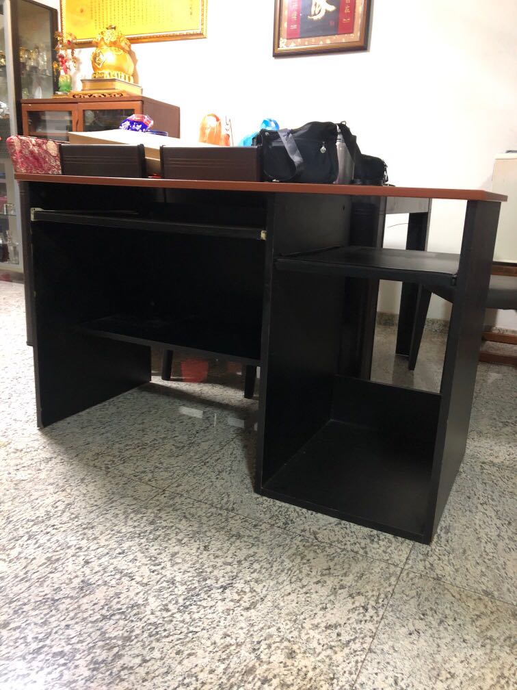 Study/ computer table, Furniture & Home Living, Furniture, Tables & Sets on Carousell