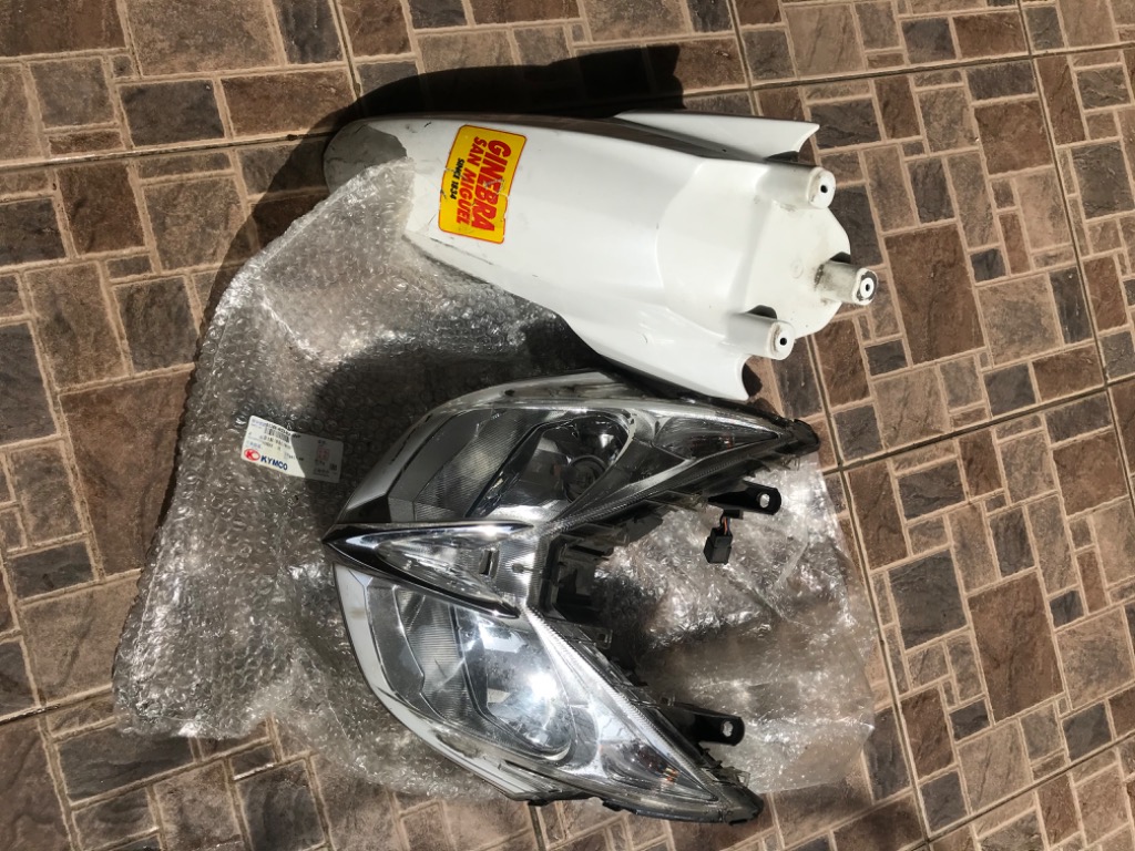 Super Z 125 Headlight And front fender KYMCO, Motorbikes, Motorbike ...