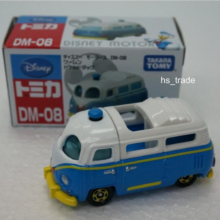 Takara Tomy Tomica Disney Motors DM-08 唐老鴨 Donald Duck 麵包車 全新未開封, 興趣及遊戲, 玩具 & 遊戲類 - Carousell