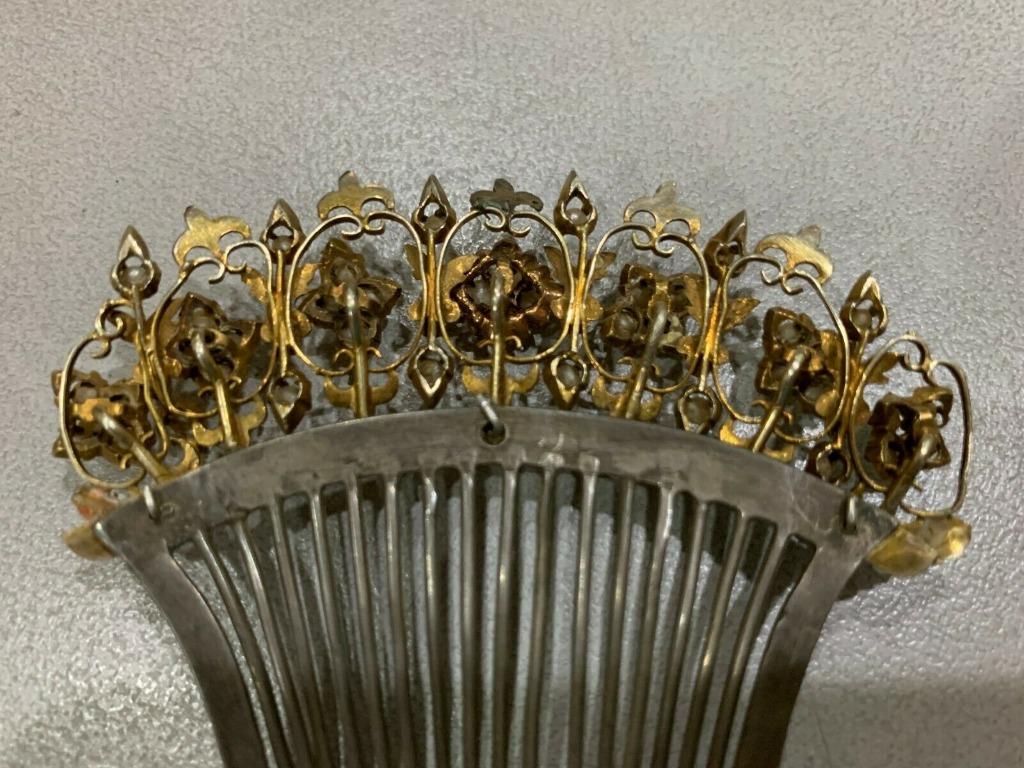 Tambourine jewelry and payneta (ornamental comb), Women's Fashion ...