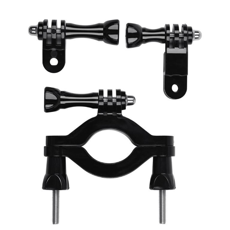 TELESIN 3-Prong GoPro-Style Handlebar/Pipe Clamp Mount (1.4-2.5 ...