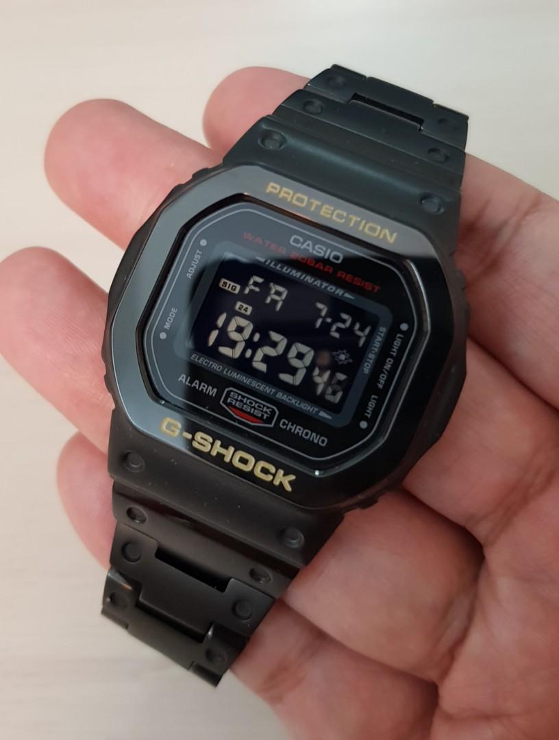 Titanium Casio G-Shock Square Mod (full-set, LNIB), Mobile Phones ...
