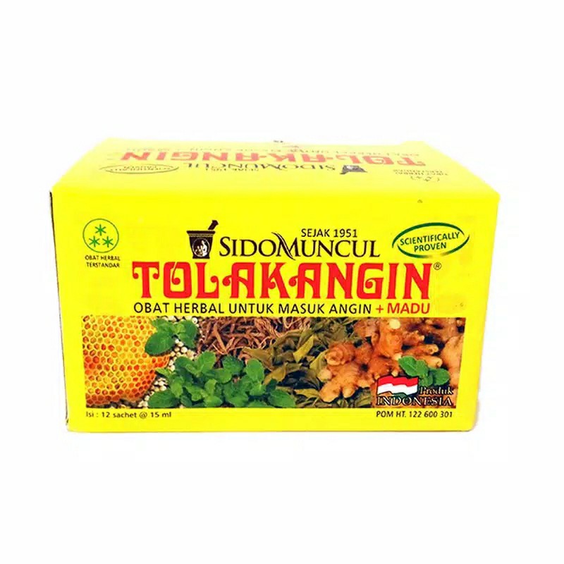 Tolak Angin ( 12 sachets), Health & Nutrition, Health Supplements ...