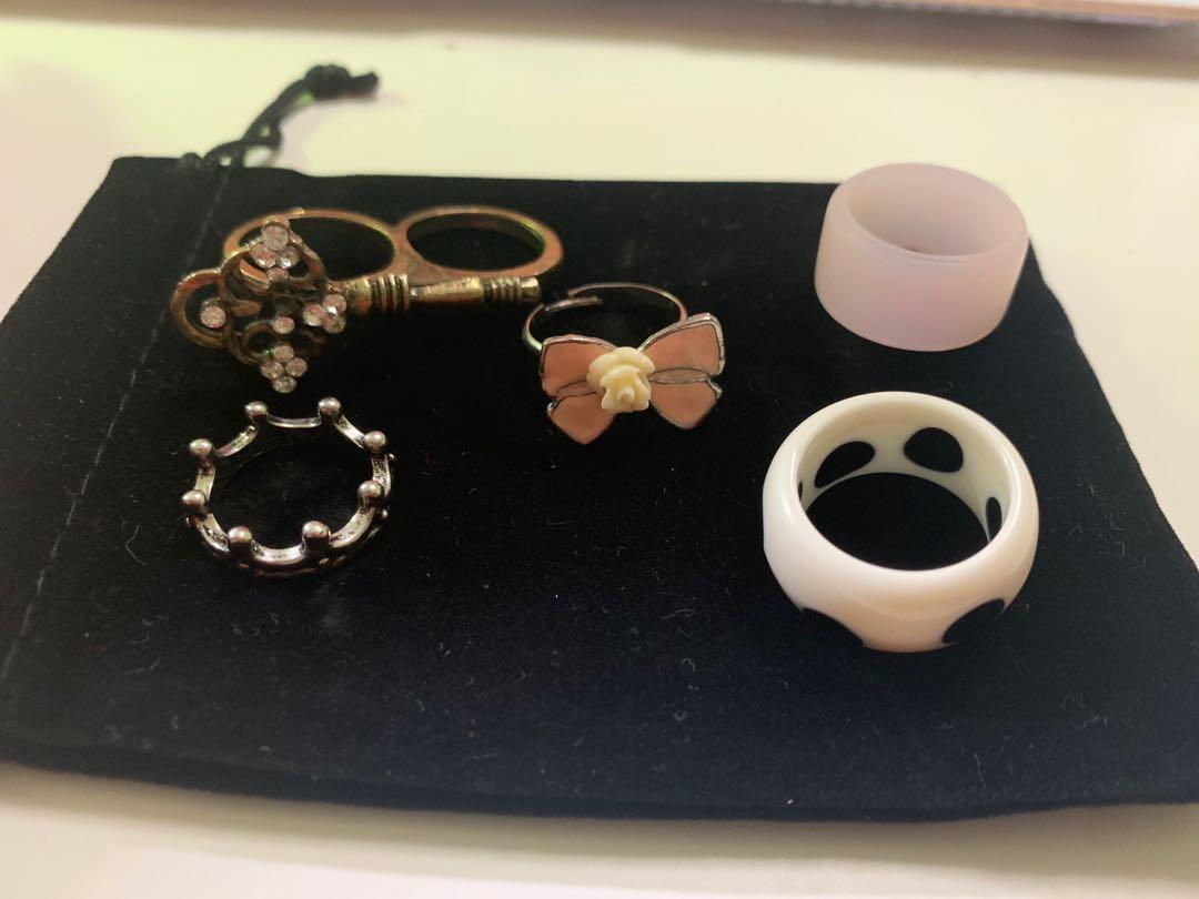 Vintage / Funky Rings, Women's Fashion, Jewelry & Organisers, Rings on ...