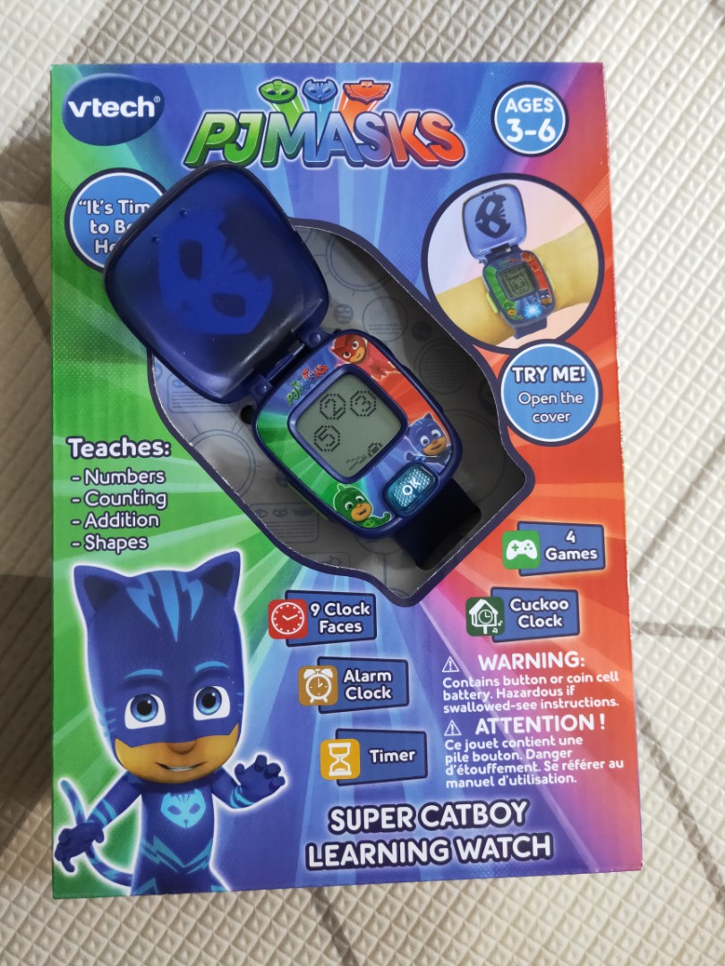 Vtech PJ Masks Catboy watch, Hobbies & Toys, Toys & Games on Carousell