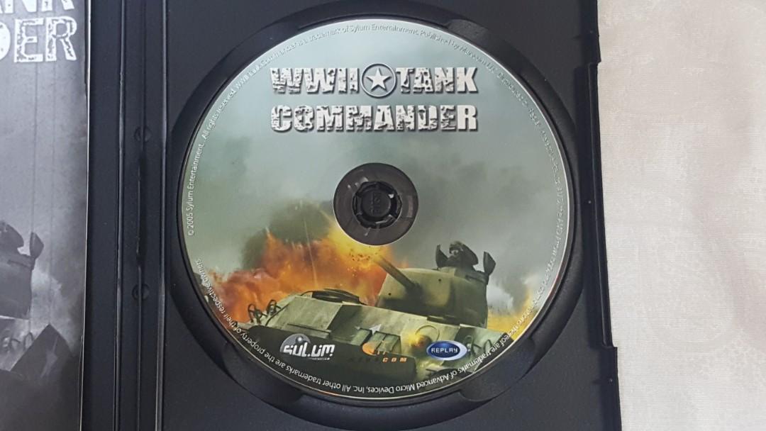 WWII Tank Commander PC CD ROM, Video Gaming, Video Games, PlayStation ...