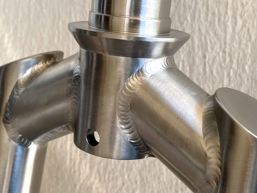 26” Mtb Titanium Rigid Fork V brake, Sports Equipment, Bicycles & Parts ...