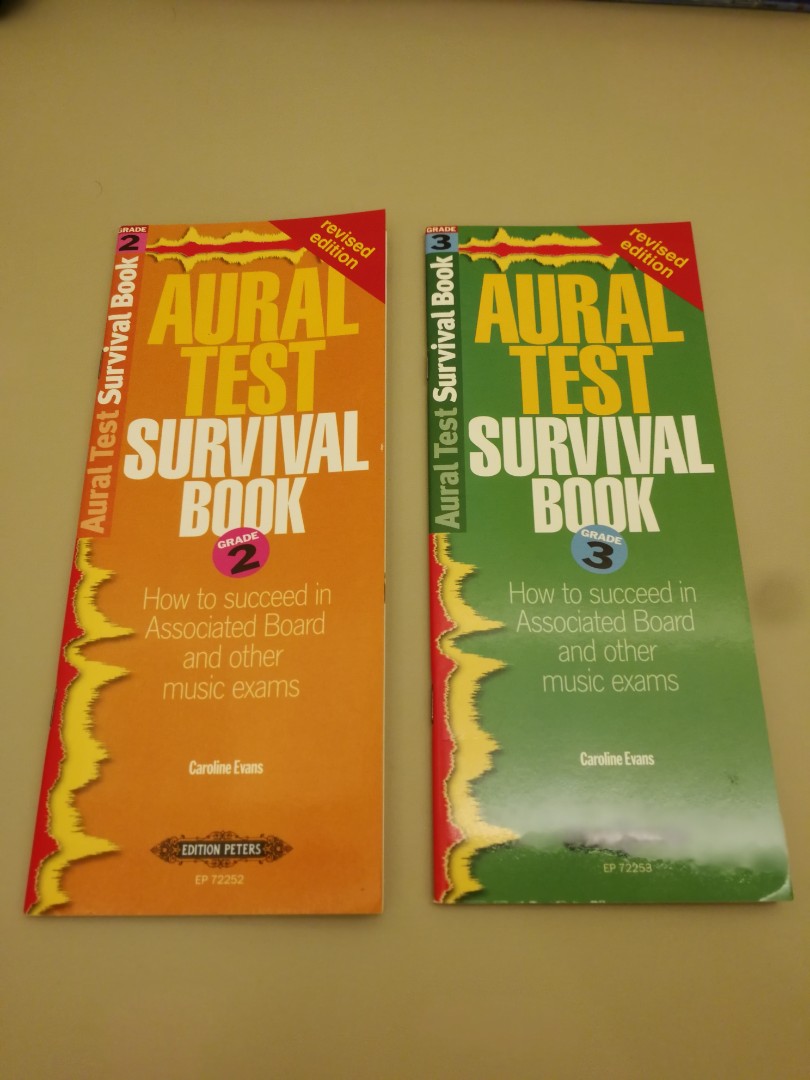 ABRSM Trinity Aural Test Survival Books (Grade 2 and 3), Hobbies & Toys ...