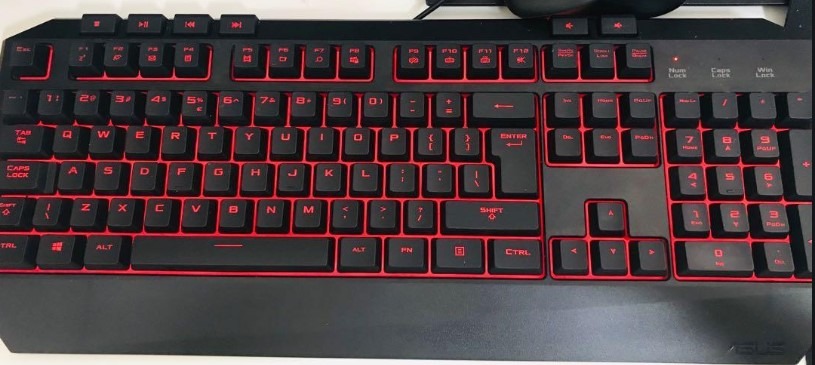 asus wired keyboard backlit kb v2, Computers & Tech, Parts ...