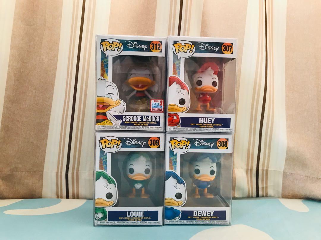 Ducktales Funko pop set, Hobbies & Toys, Toys & Games on Carousell