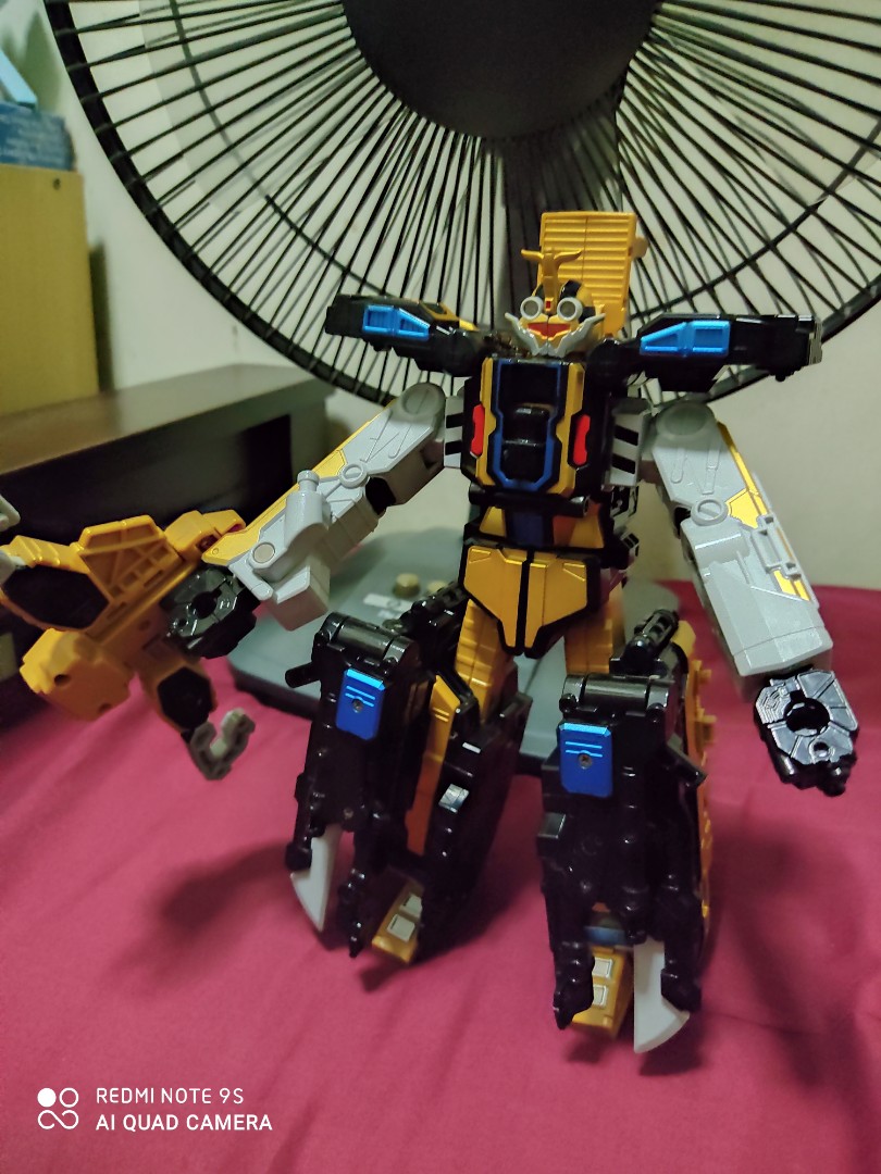 Dx Go-Buster Beet Megazord / Tokumei Sentai Go-Busters / Power Rangers ...