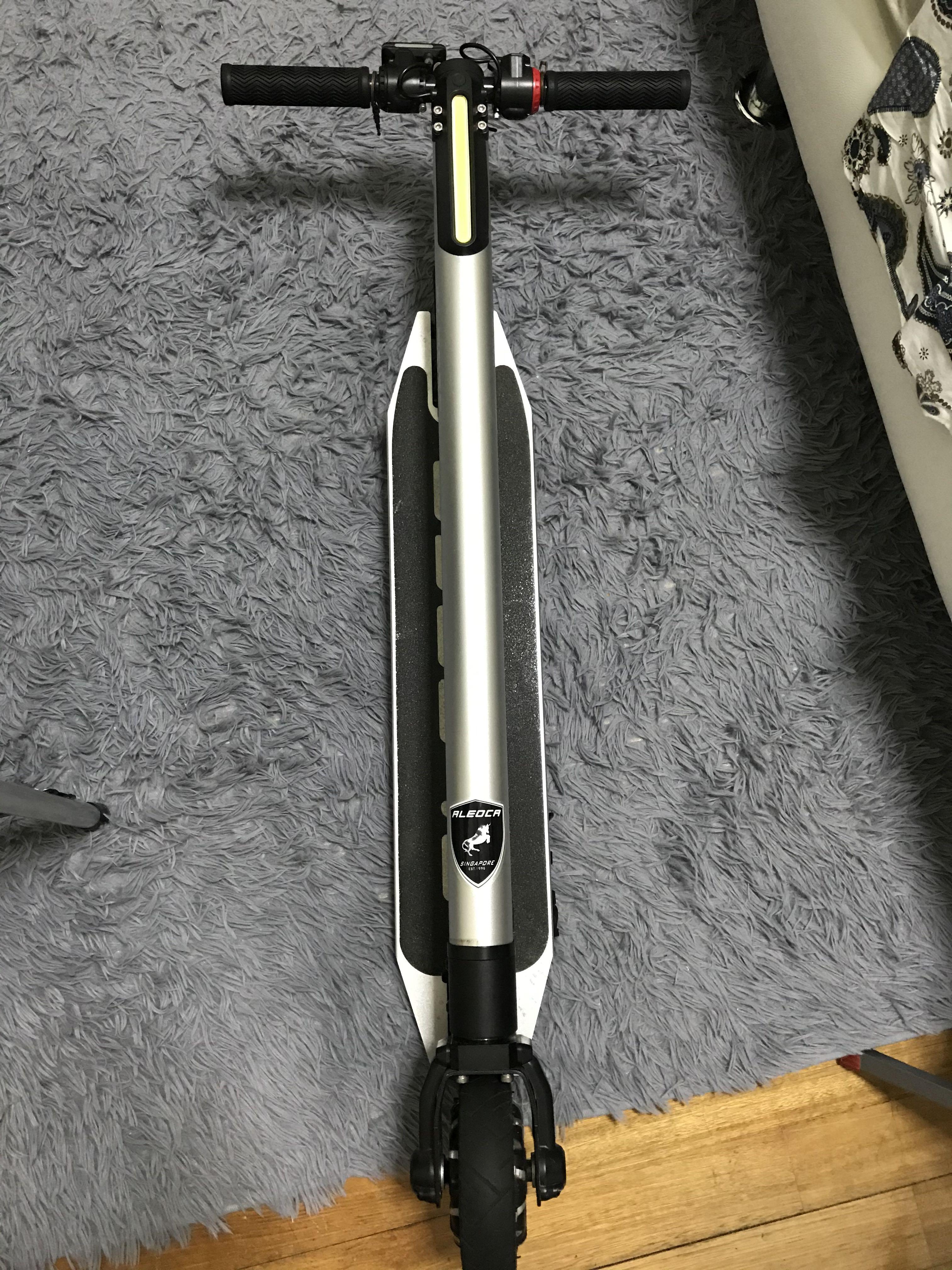 Electric Scooter Aleoca, E scooter, faulty battery , Sports Equipment ...