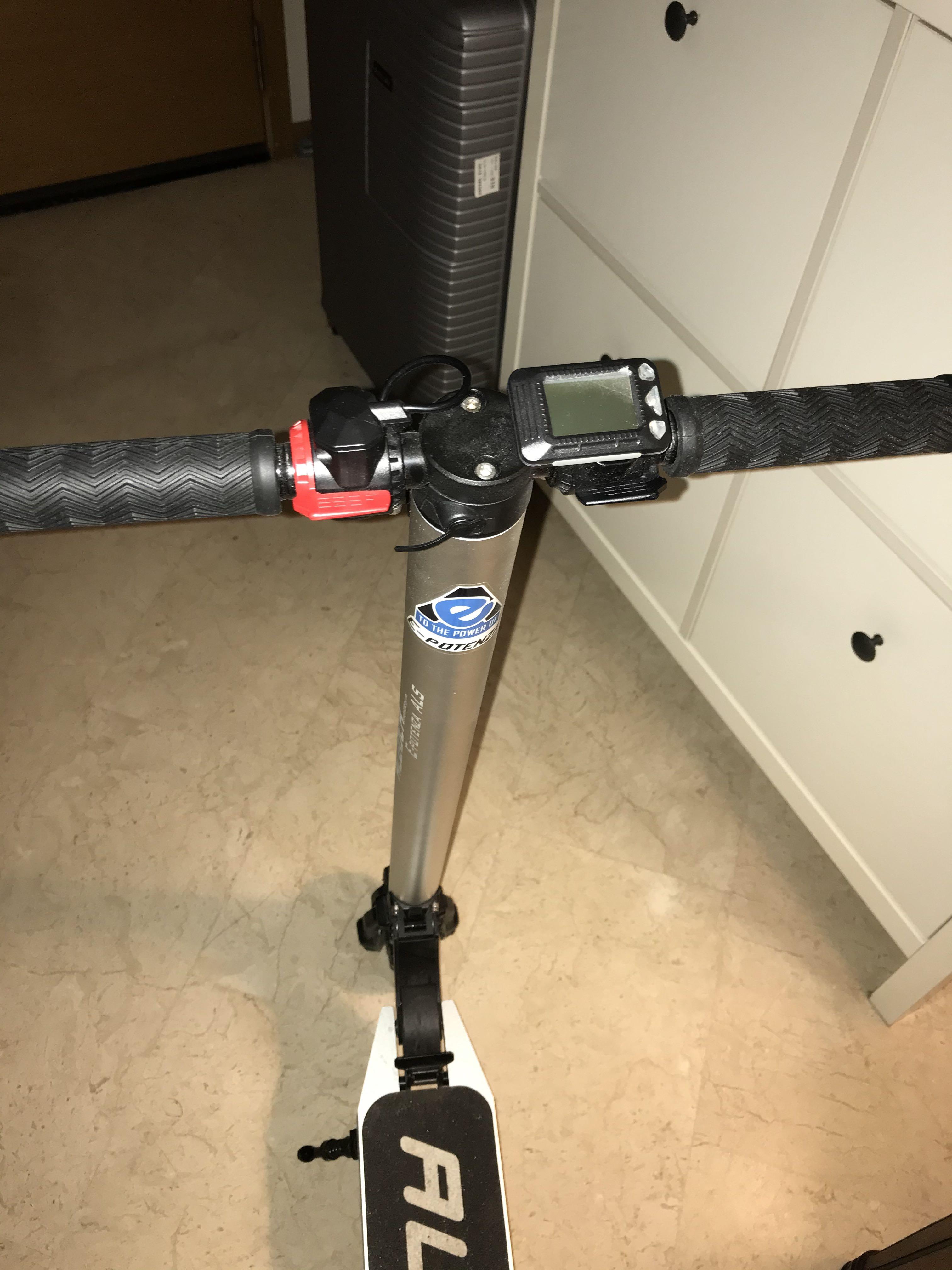 Electric Scooter Aleoca, E scooter, faulty battery , Sports Equipment ...