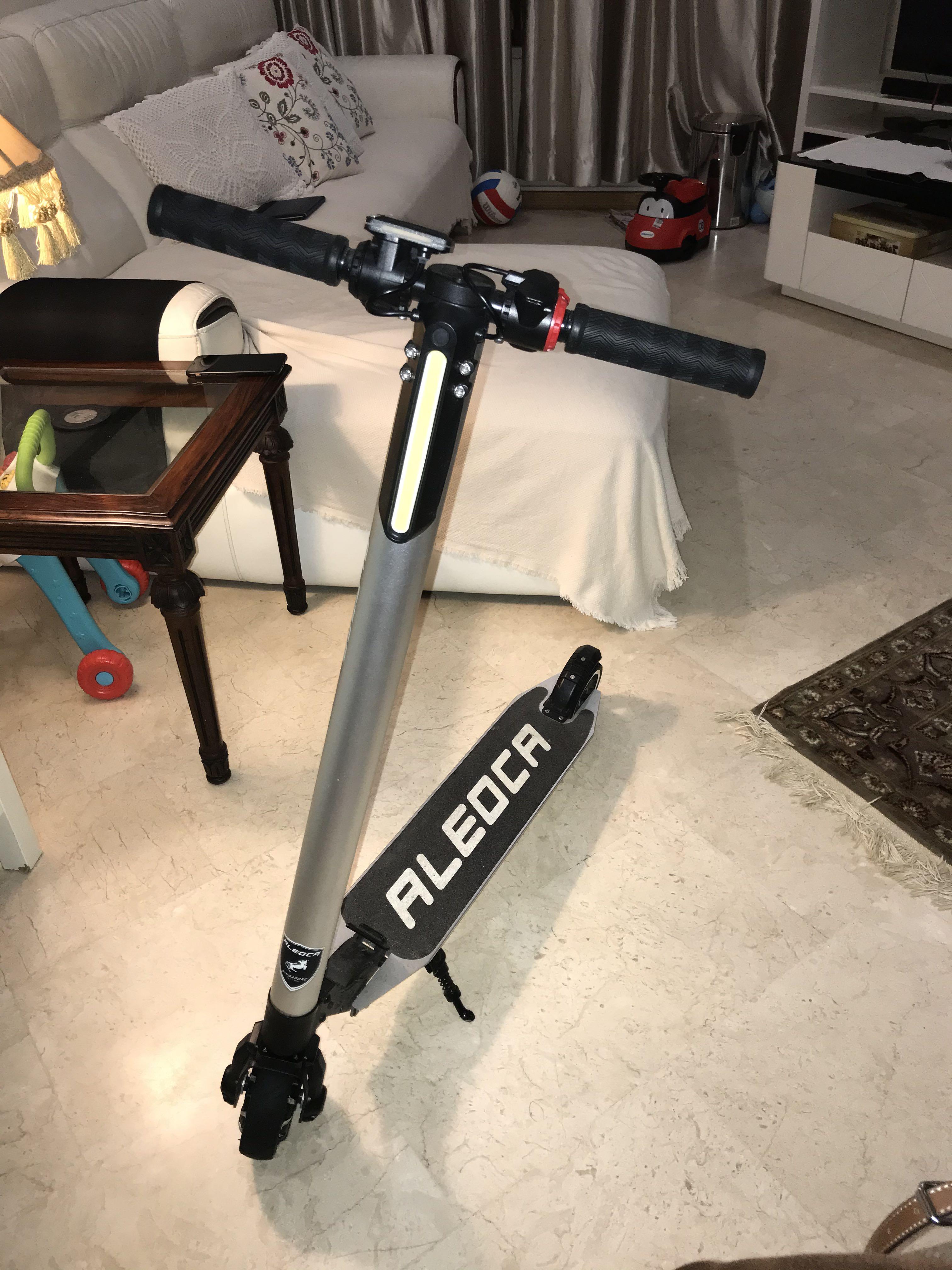 Electric Scooter Aleoca, E scooter, faulty battery , Sports Equipment ...