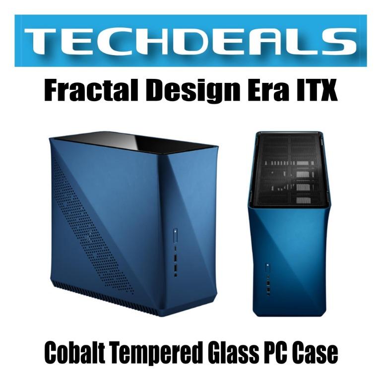 Fractal Design Era ITX Cobalt TG PC Case, Computers & Tech, Parts ...