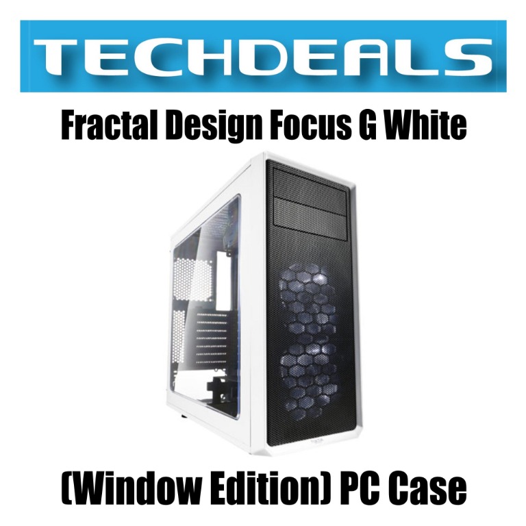 Fractal Design Focus G White (Window Edition) PC Case, Computers & Tech ...