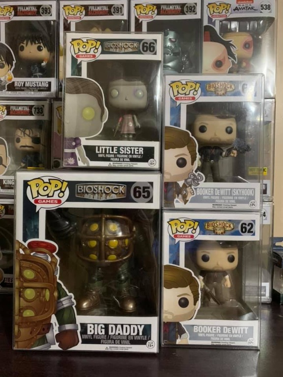 Funko Pops - Bioshock Set, Hobbies & Toys, Toys & Games on Carousell