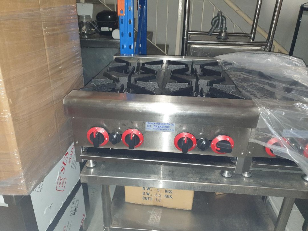 High Power 4 Ring Burners, Furniture & Home Living, Kitchenware ...