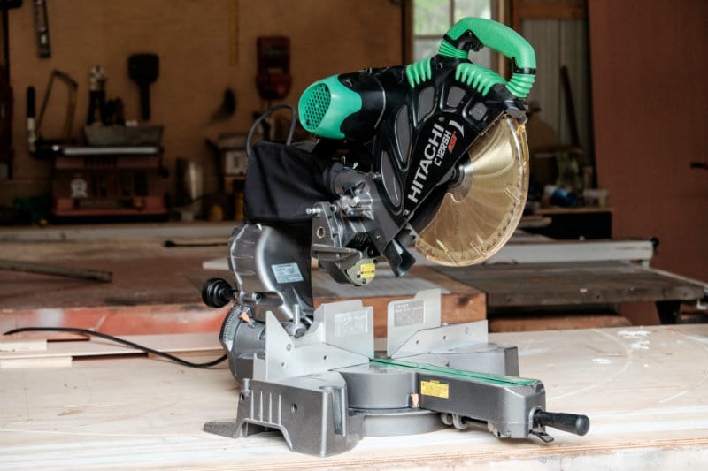 Hitachi Slide Compound Miter Saw, Commercial & Industrial, Construction ...