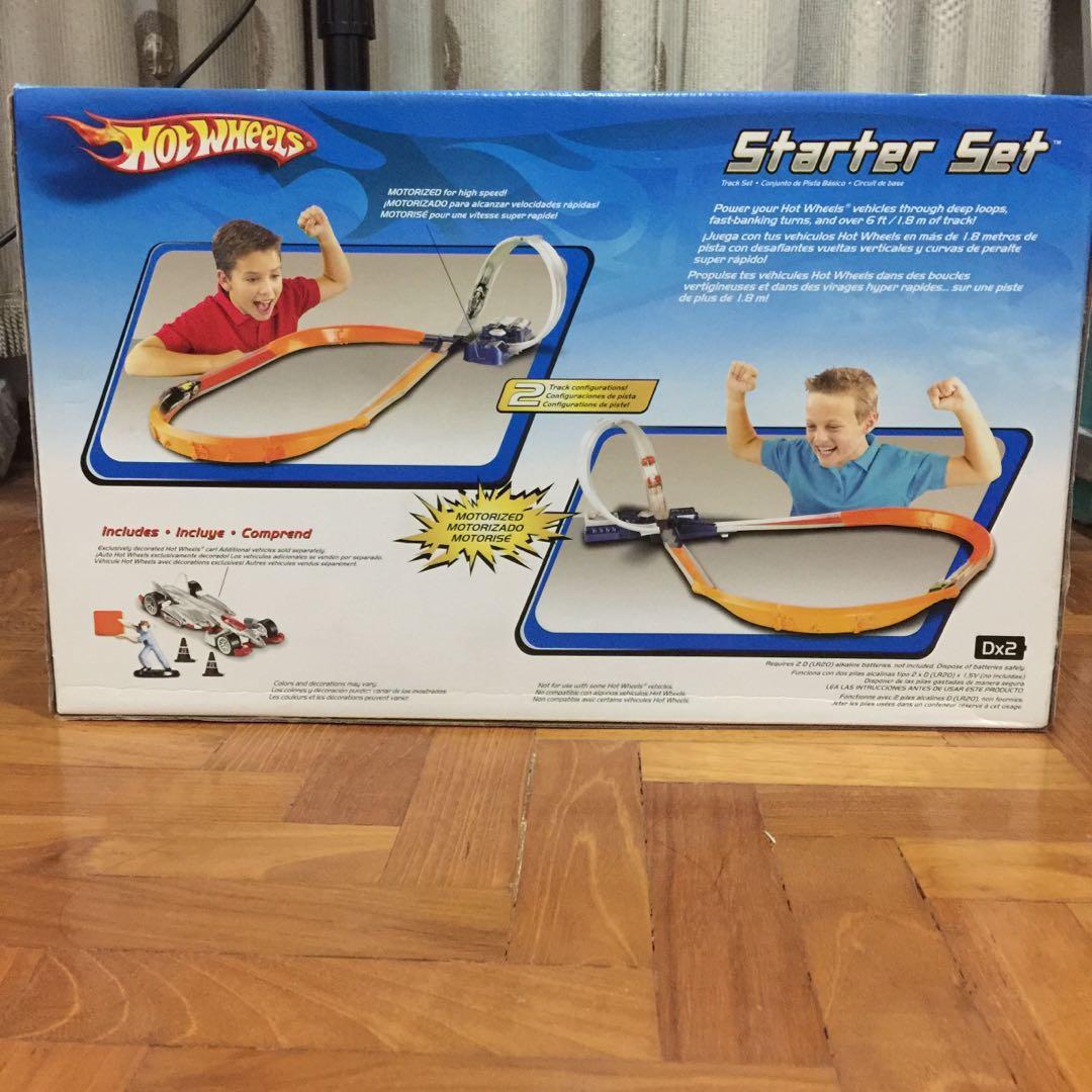 Hot Wheels Motorised Starter Set (Helix), Hobbies & Toys, Toys & Games ...