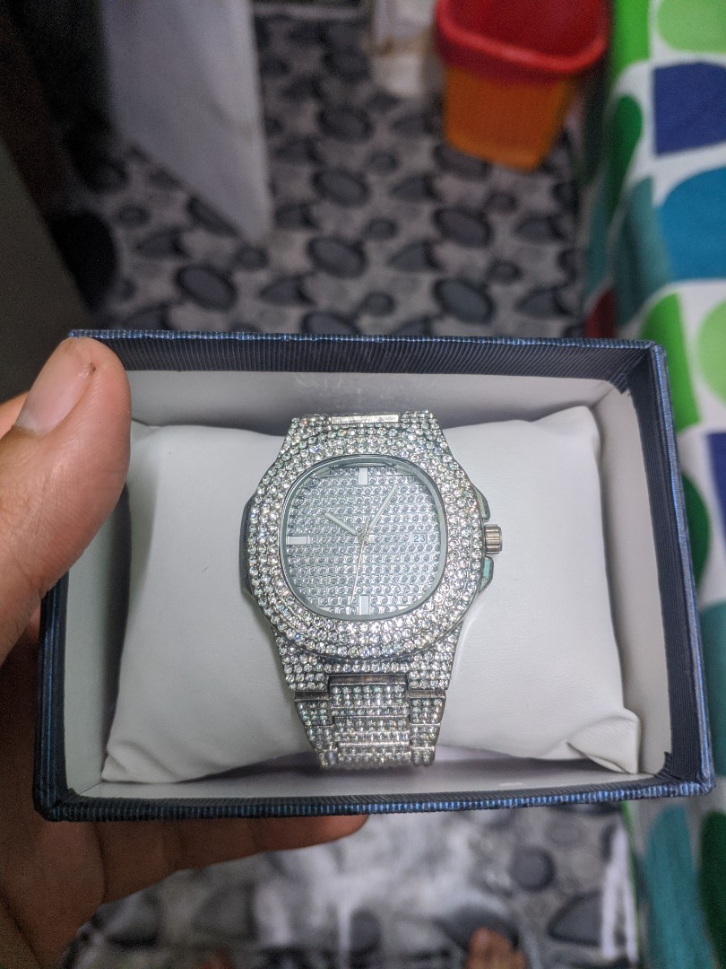 Ice out watch, Men's Fashion, Watches & Accessories, Watches on Carousell