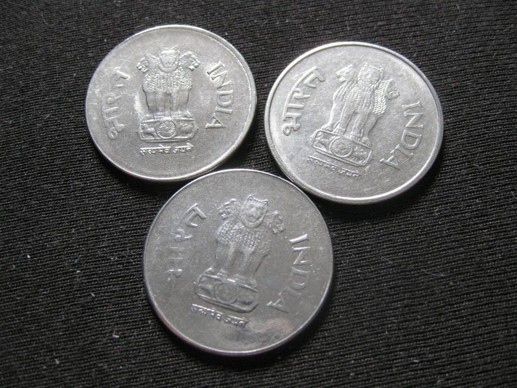 India 1997/98/99 1 Rupee Used coins, Hobbies & Toys, Memorabilia ...