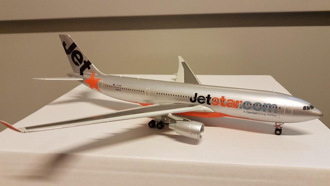 Jetstar A332 Silver & White schemes, Hobbies & Toys, Toys & Games on ...