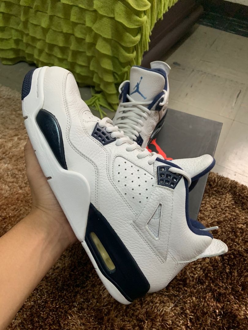 Jordan 4 “Columbia”, Men's Fashion, Footwear, Sneakers on Carousell