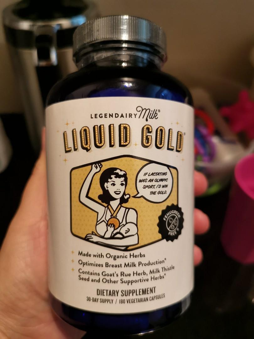 Legendary Milk Liquid Gold 180 caps, Babies & Kids, Nursing & Feeding ...