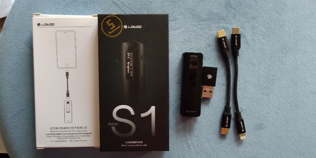 Lotoo Paw S1 USB DAC for smartphones and pc, Audio, Portable Audio ...