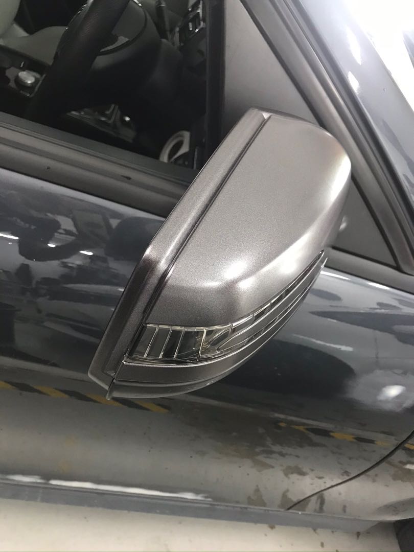 Mercedes C180 side mirror side wrap, Car Accessories, Accessories on ...
