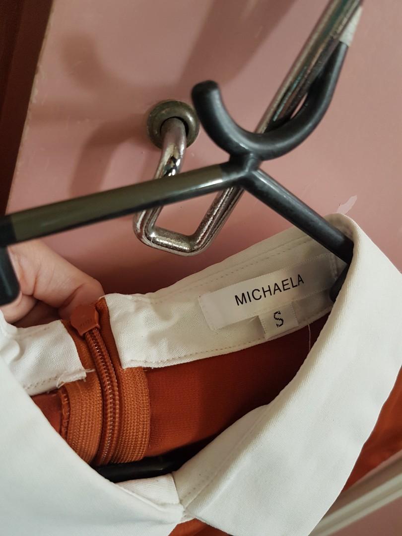 Michaela Golden Brown Top, Women's Fashion, Dresses & Sets, Traditional ...