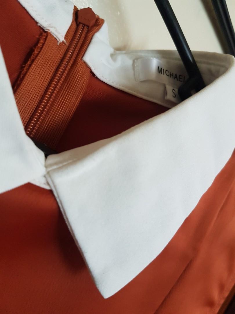 Michaela Golden Brown Top, Women's Fashion, Dresses & Sets, Traditional ...