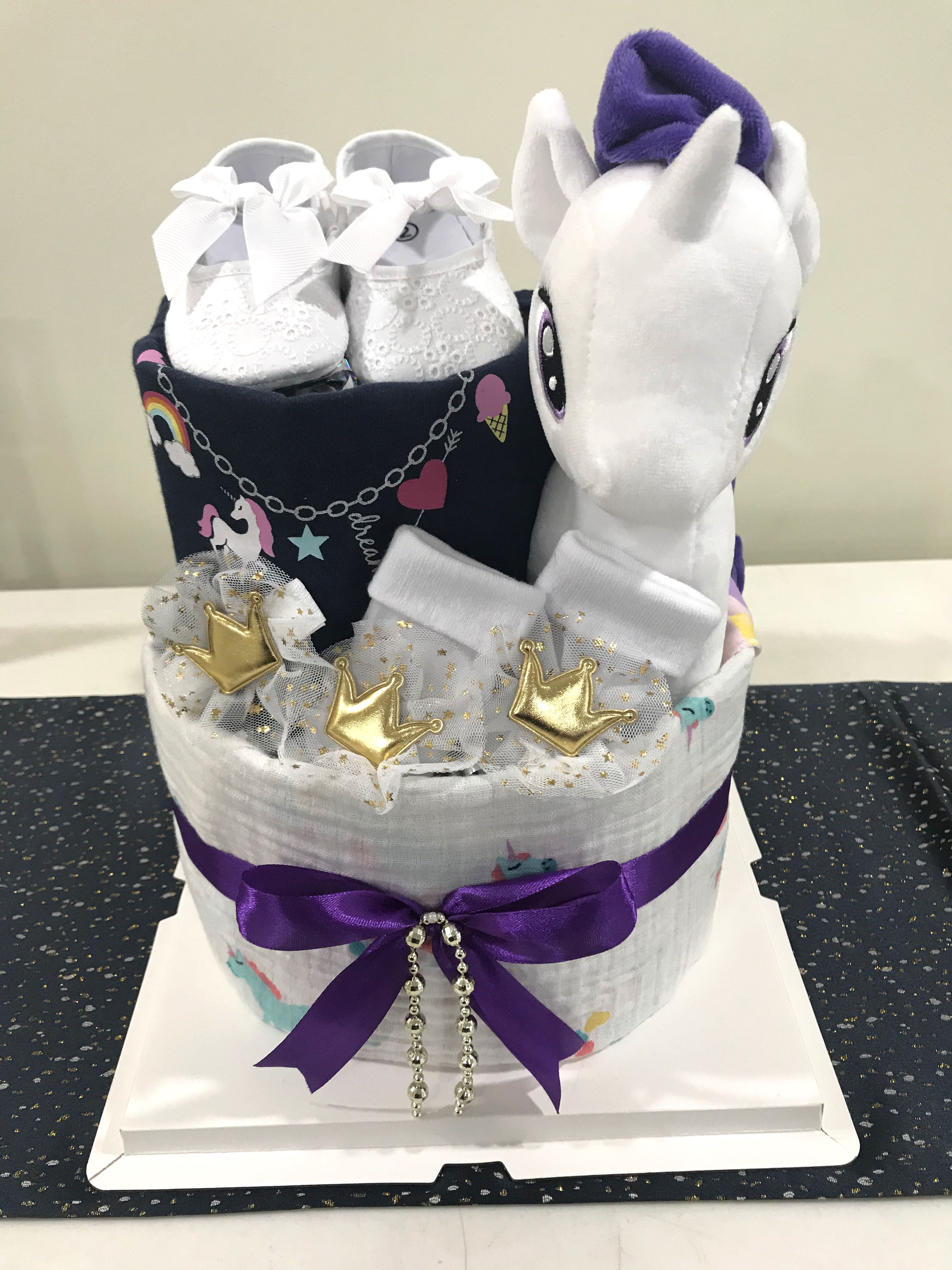 My Little Pony Diaper Cake, Babies & Kids, Bathing & Changing, Diapers ...