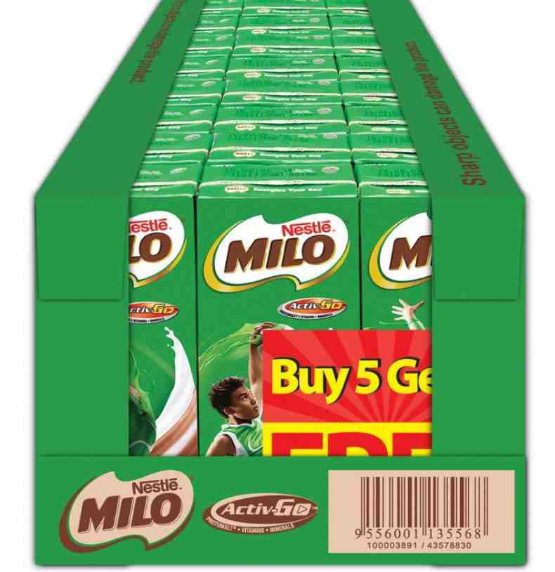 Nestle Milo Packet ActivGo (200ml x 24 packets), Health & Nutrition ...