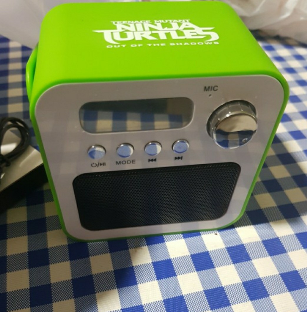 Ninja Turtles Speaker - TMNT out of the shadows, Video Gaming, Video ...