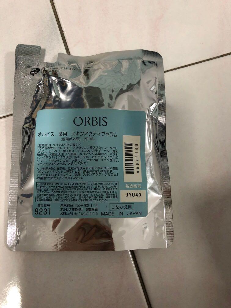 Orbis Skin Active Serum Refill, Beauty & Personal Care, Face, Face Care ...