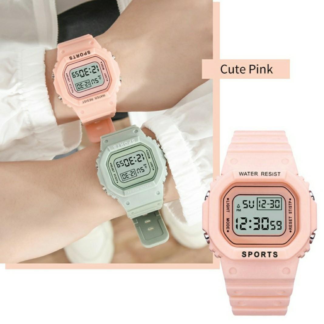 Pastel Electrix Sports Digital Watch, Women's Fashion, Watches on Carousell