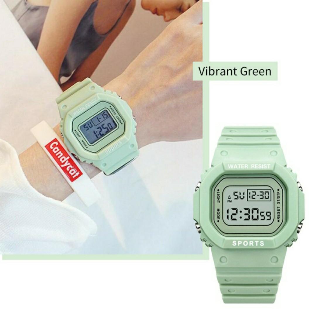 Pastel Electrix Sports Digital Watch, Women's Fashion, Watches on Carousell