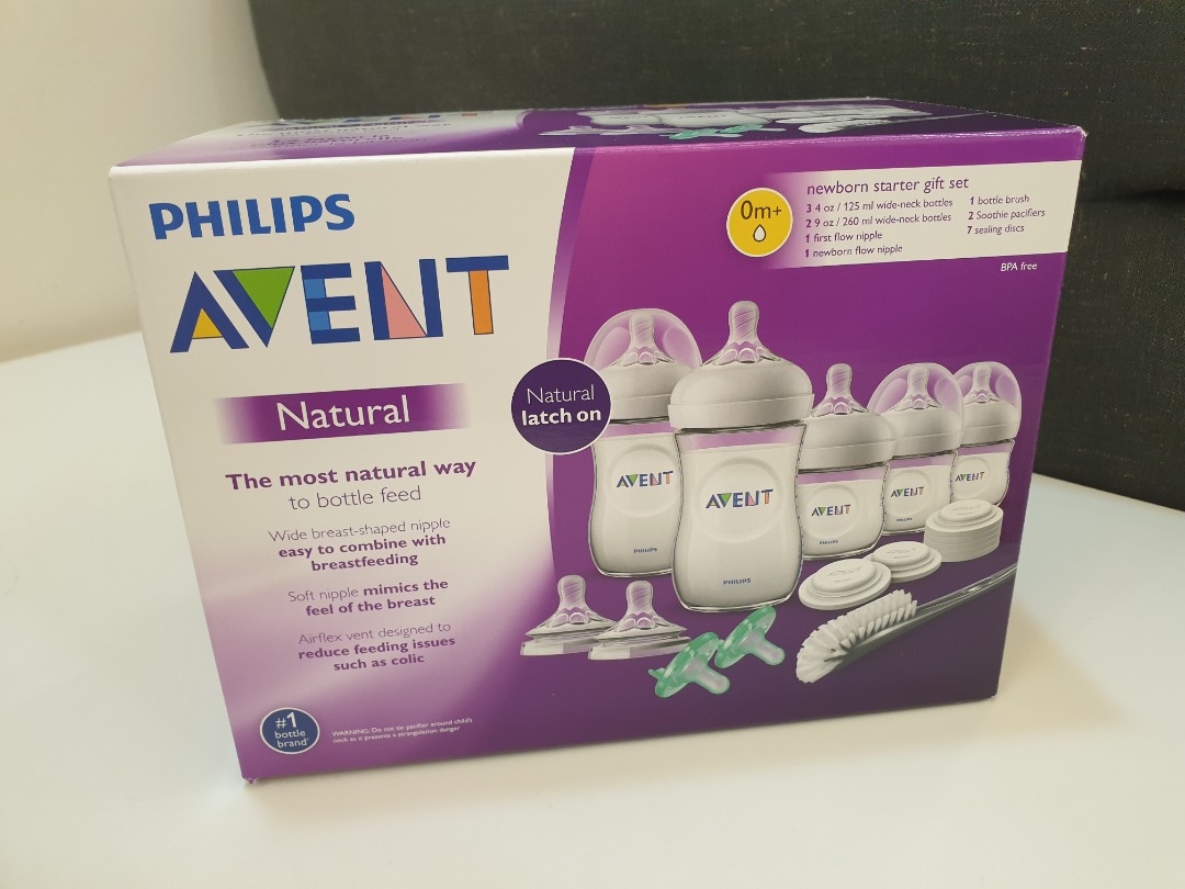 Philips Avent Natural bottle Starter kit, Babies & Kids, Nursing ...